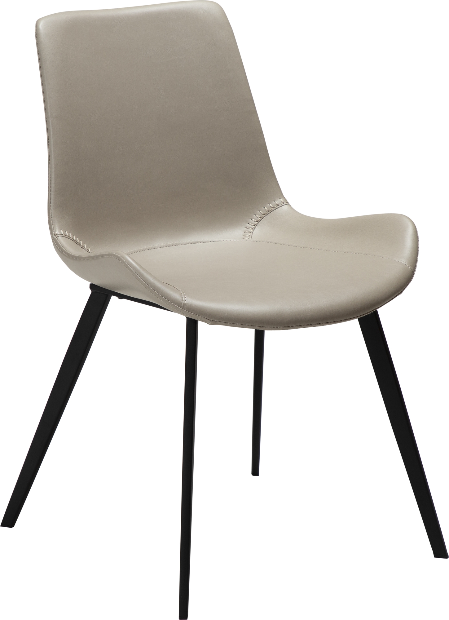 Hype stol - Cashmere PU/svart - 4195,- - Stoler i kunstskinn - Trendrom.no