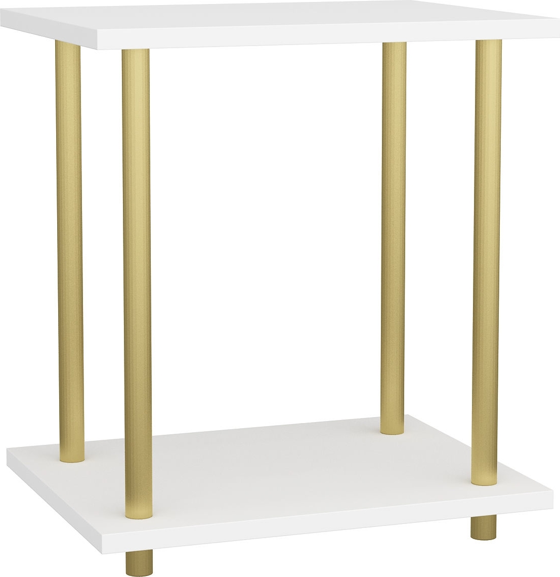 Bristol sidebord 44,6 x 35 cm - Gull/hvit - 2395,- - Lampebord ...