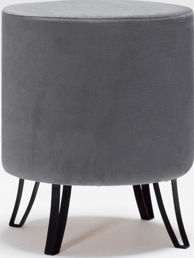 Carmen puff - Grå - 1395,- - Fotskammel - Trendrom.no