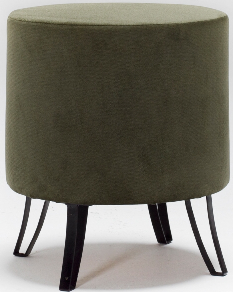 Carmen puff - Mørkegrønn - 1395,- - Fotskammel - Trendrom.no