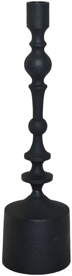 Basilio lysestake liten - Svart - 379,- - Lysestaker - Trendrom.no