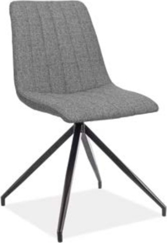 Alan 2 stol - Grå - 1695,- - Polstrede stoler - Trendrom.no