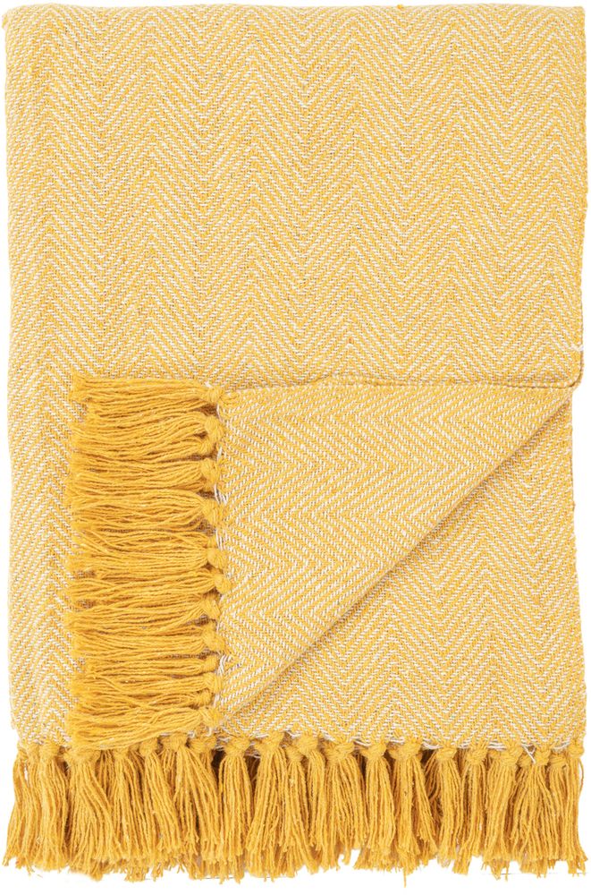 Cort pledd - Gul/Hvit - 369,- - Pledd - Trendrom.no