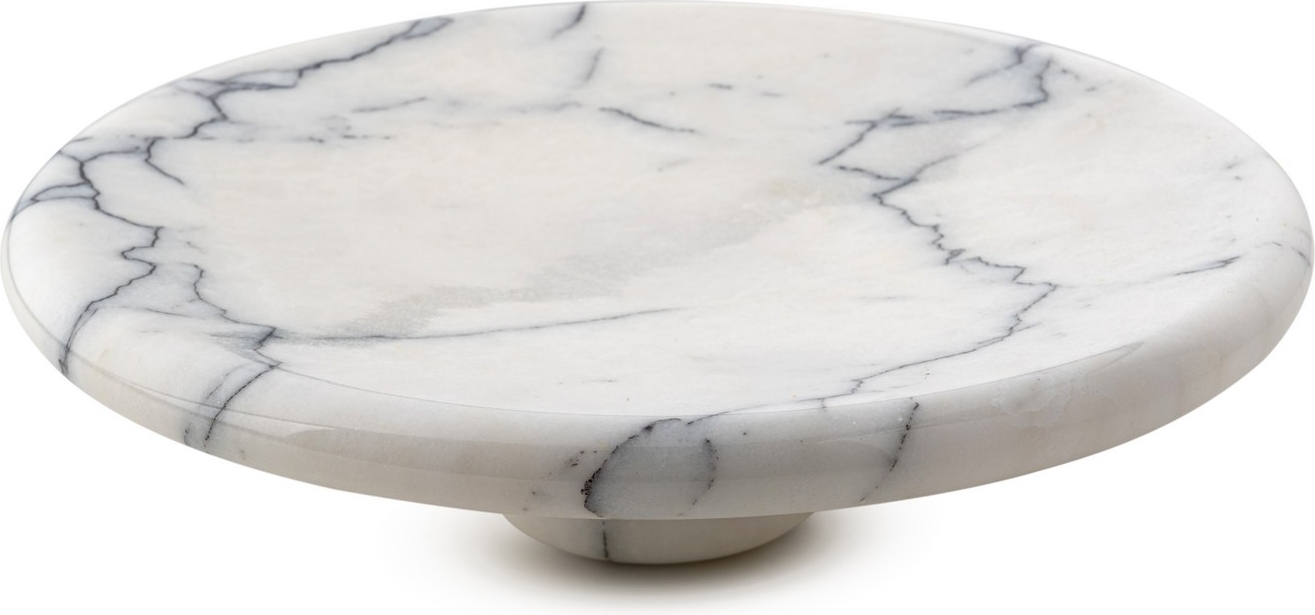 Hvit marmor kakefat fra Sicilia - 1795,- - Serveringsfat ...