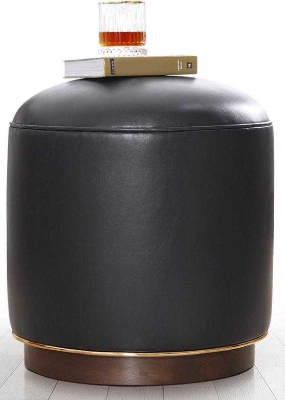 Milotte puff - Antrasitt - 3695,- - Sittepuffer - Trendrom.no