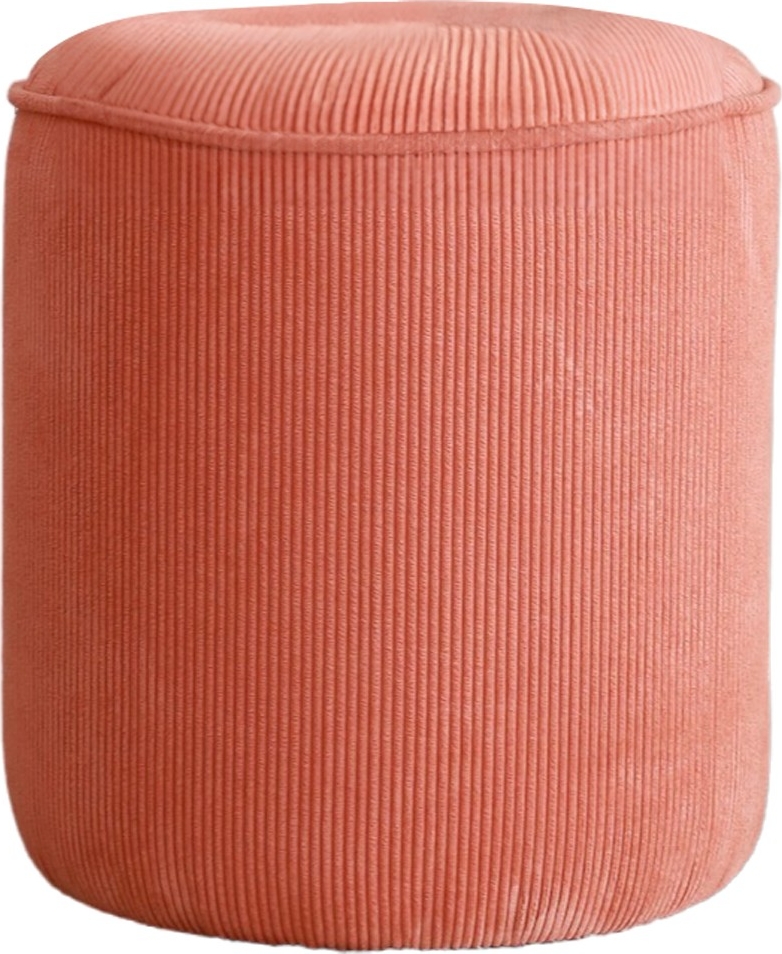 Teddy puff - Rød - 3695,- - Sittepuffer - Trendrom.no