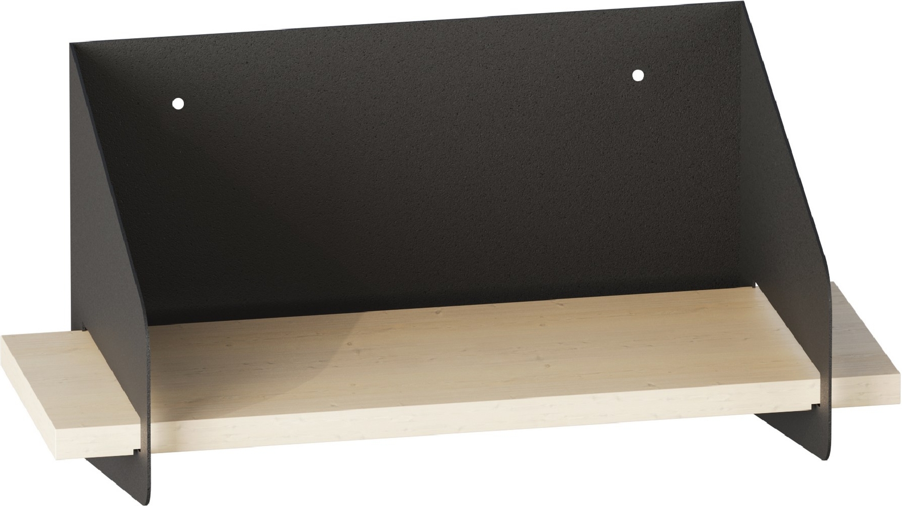 Brazo vegghylle 40 x 19 x 20 cm - Sort - 1195,- - Vegghyller - Trendrom.no