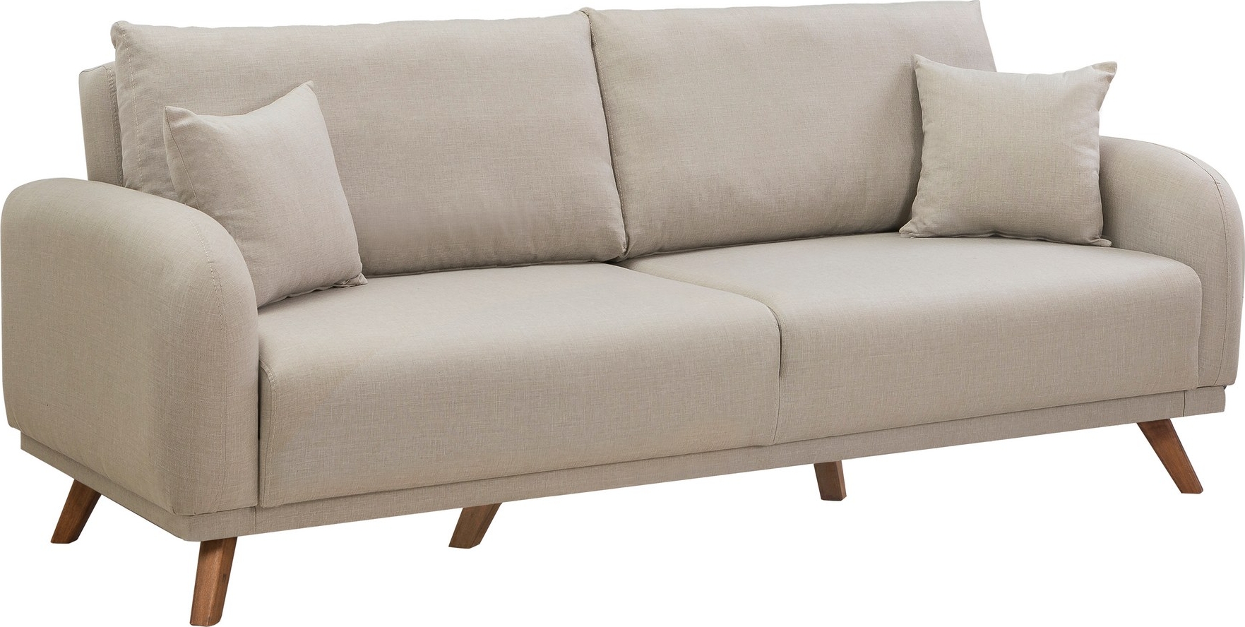 Kronos 3-seters sovesofa Cream - 21995,- - Sovesofaer - Trendrom.no