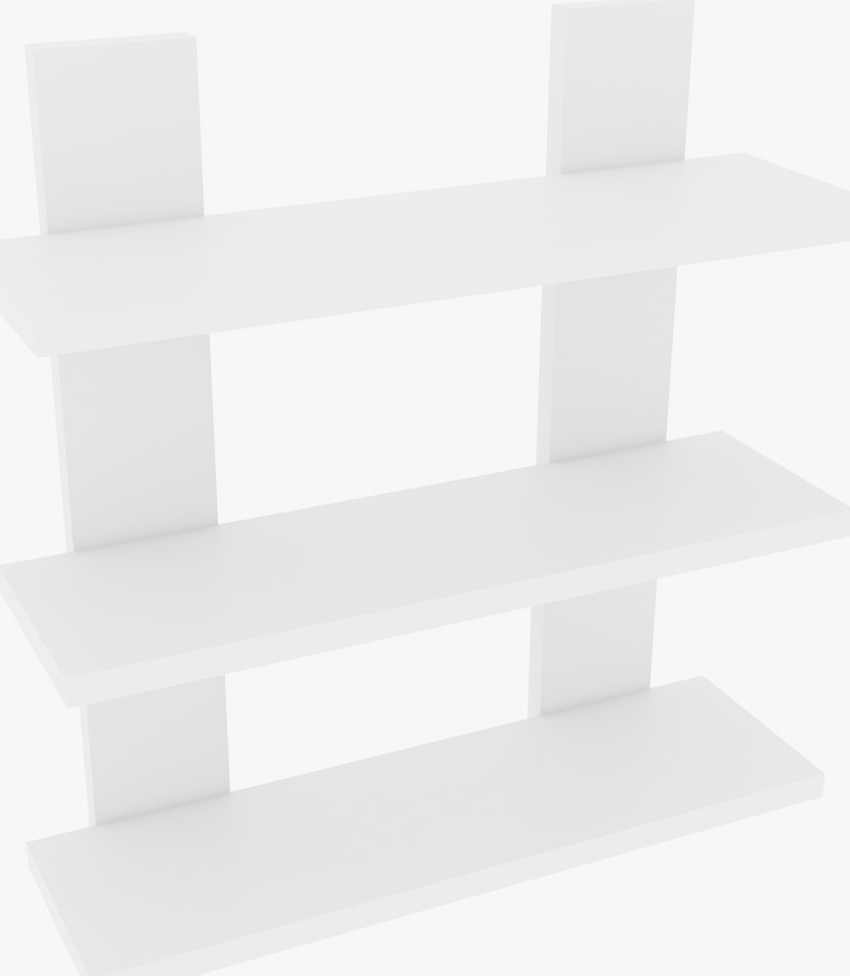 Apok vegghylle Hvit - 649,- - Vegghyller - Trendrom.no