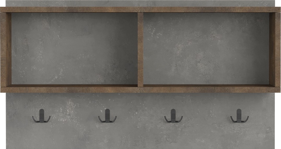 Hjernevegghylle - Grå/bronse - 2095,- - Hattehyller - Trendrom.no