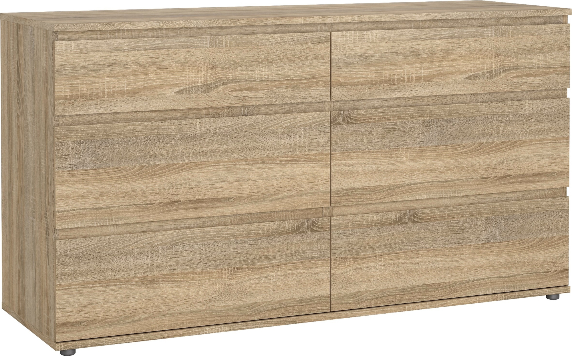 Nova kommode med 6 skuffer - Eik - 4595,- - Kommoder - Trendrom.no