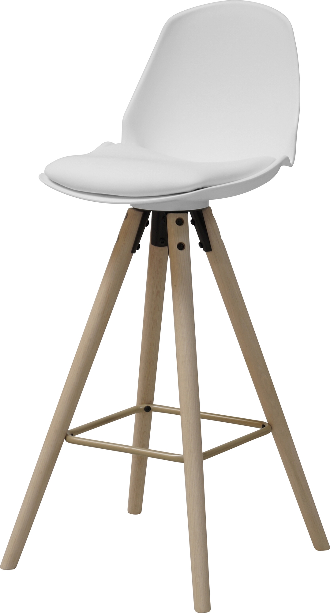 Oslo barkrakk 105 cm - Hvit PU - 2095,- - Barkrakker - Trendrom.no