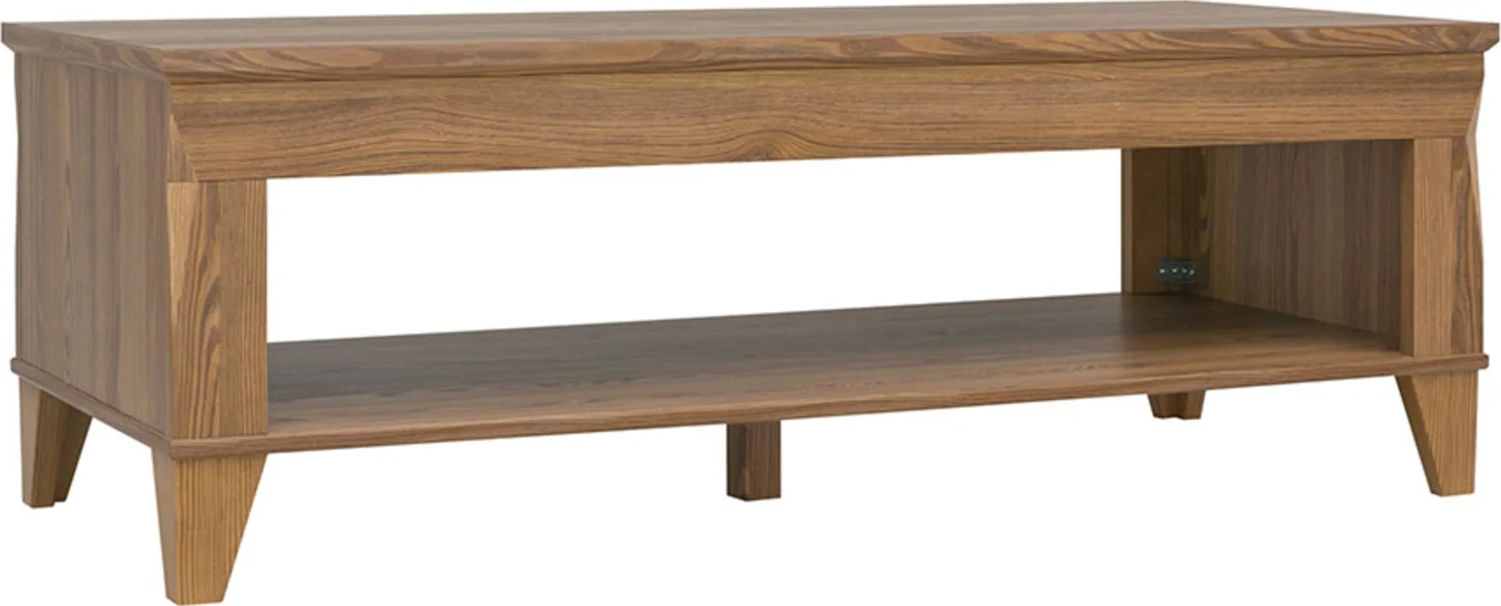 Sissel salongbord 130 x 55 cm - Lerk - 2495,- - Sofabord tre - Trendrom.no