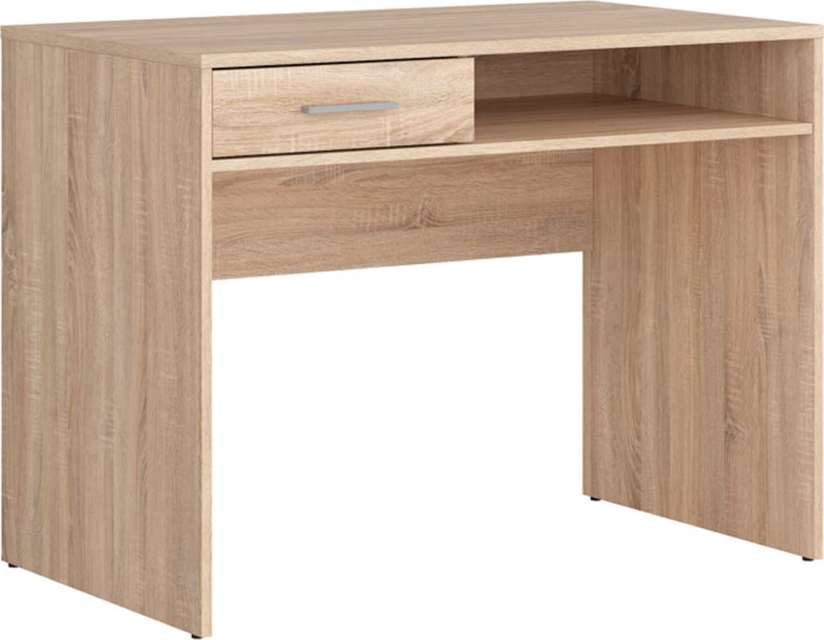 Nepo Plus skrivebord 100 x 59 cm - Lys eik - 1795,- - Skrivebord med ...