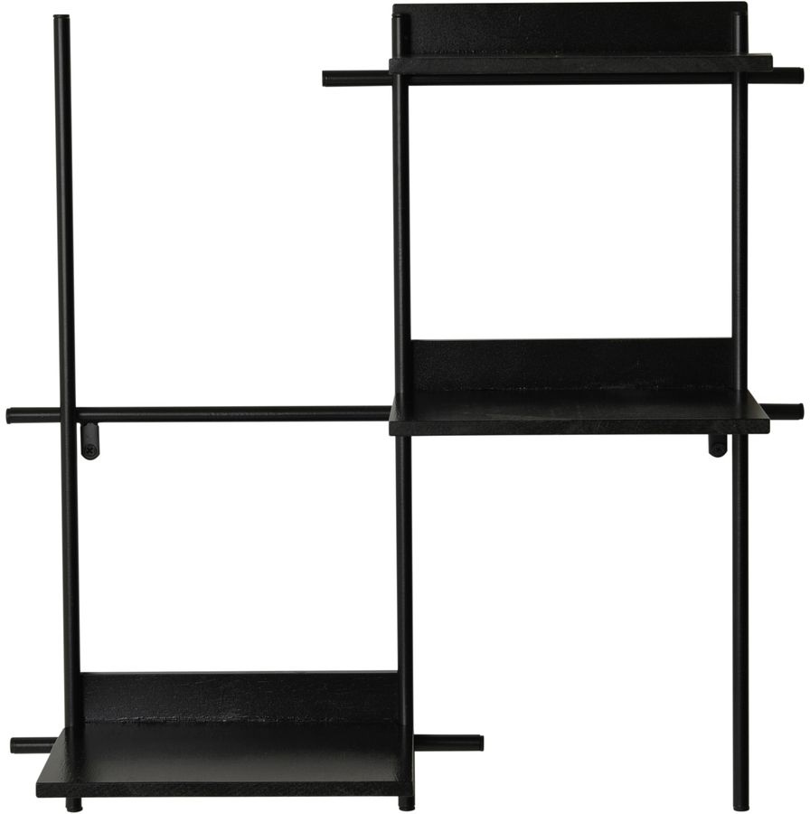 Marlon vegghylle 3 hyller - Sort - 619,- - Vegghyller - Trendrom.no