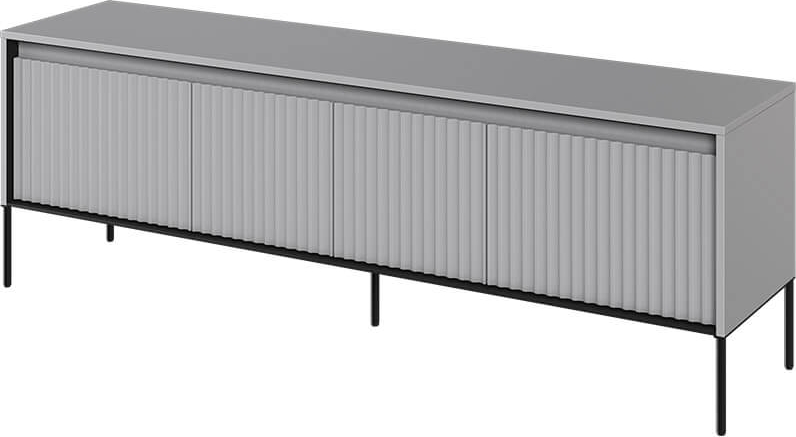 Trend media benk B167 cm - Grå/svart - 5295,- - TV-benker - Trendrom.no