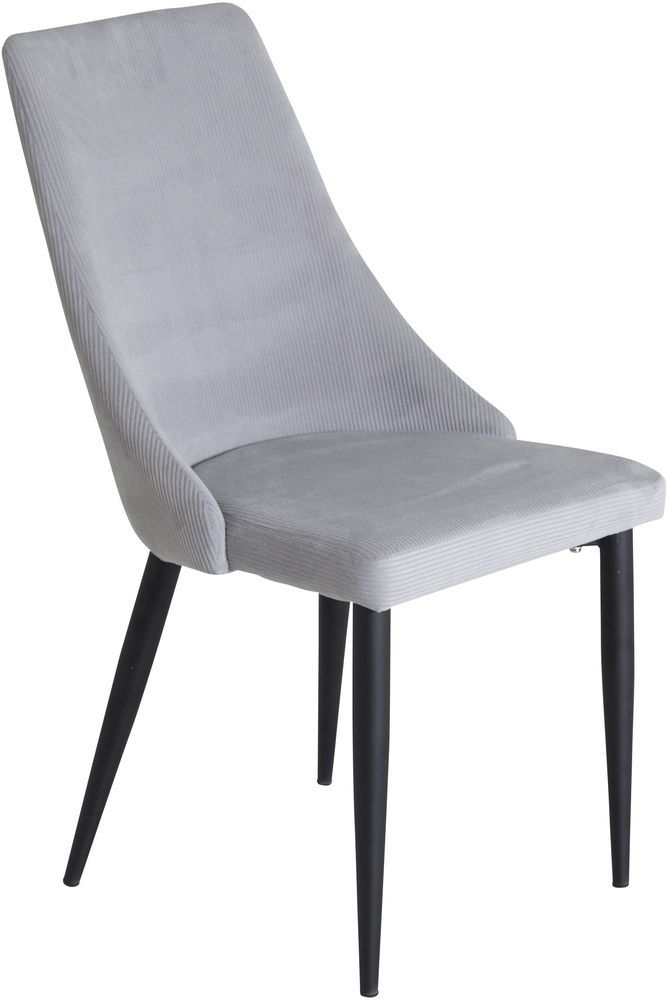 Spisestol Laila - Svart / lysegrå Manchester - 939,- - Polstrede stoler ...