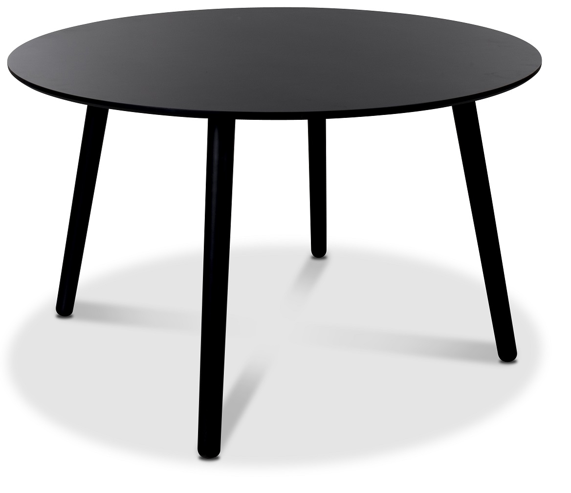 Rosvik spisebord 120 cm - Sort - 4995 NOK - Ovale & runde bord ...
