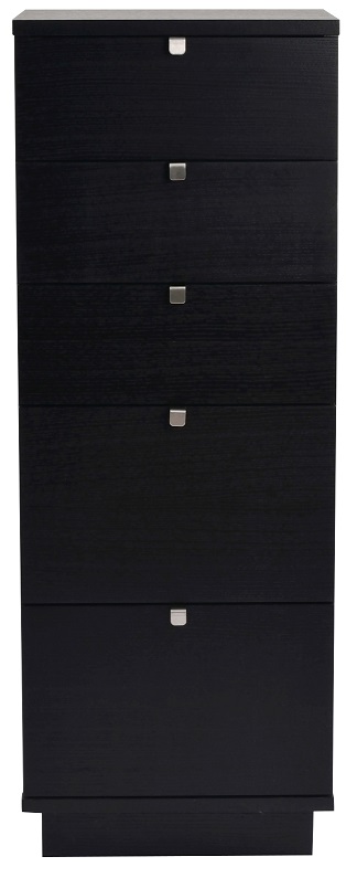 Confect kommode med 5 skuffer - Sortbeiset eik - 2895,- - Kommoder ...