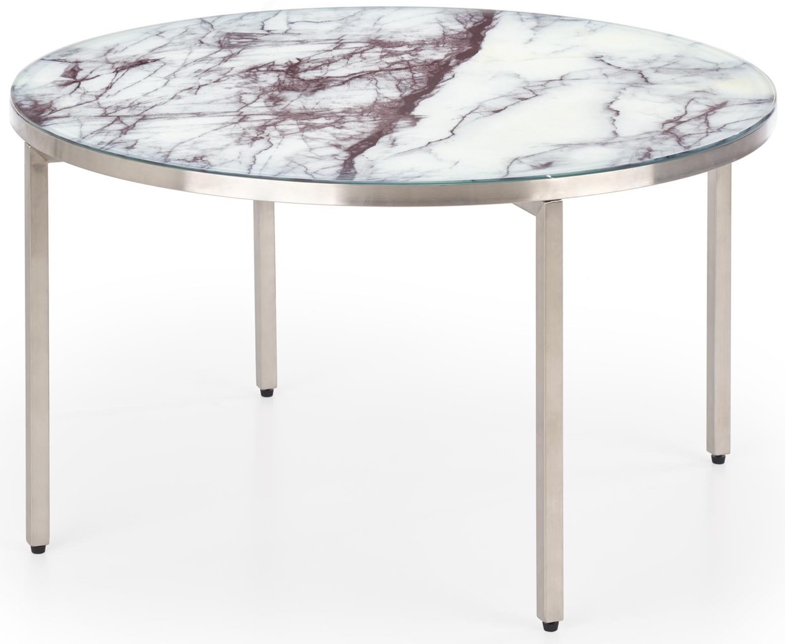 Trey stuebord - Hvit marmor - 2195,- - Glassbord - Trendrom.no