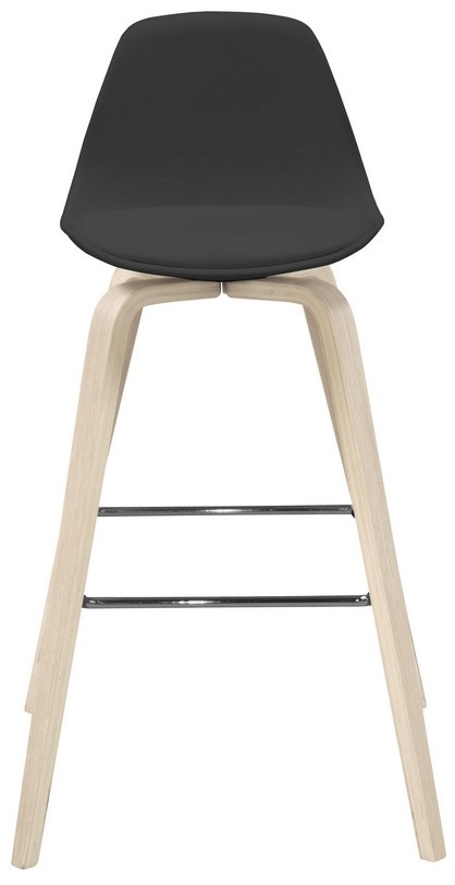 Zaki barstol - Sort & eik - 1295,- - Barkrakker - Trendrom.no