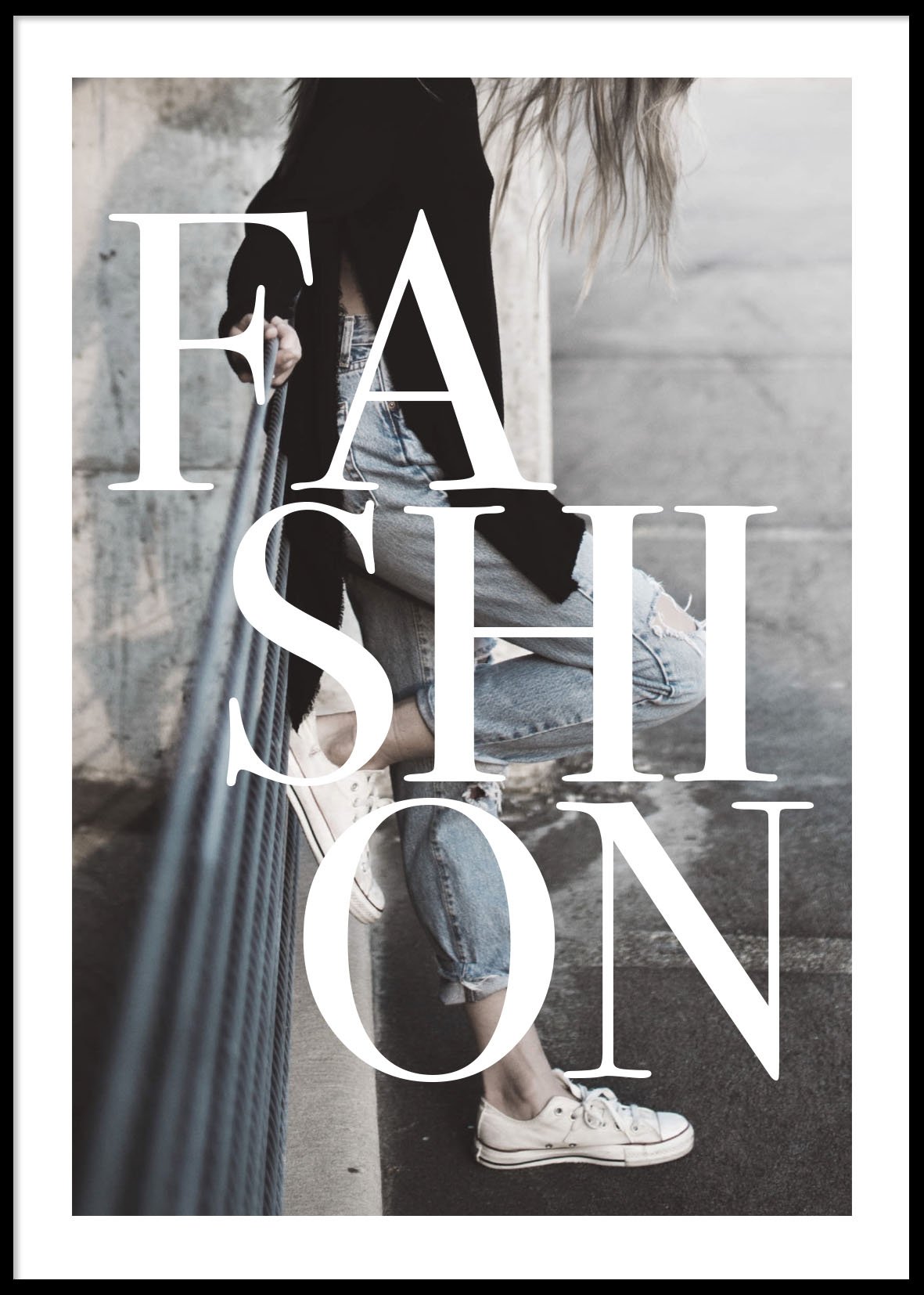 FASHION - Plakat 50x70 cm - 189,- - Postere - Trendrom.no