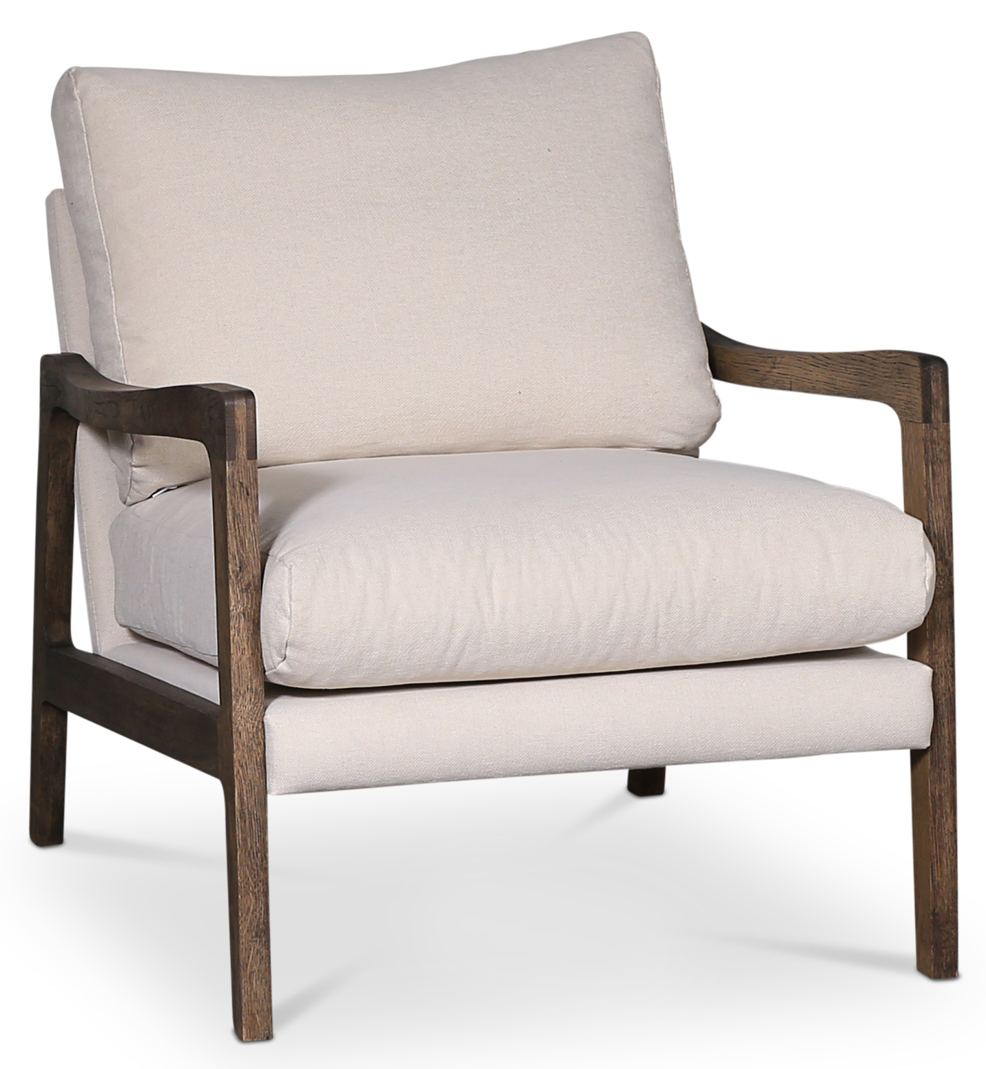 Lenestol Copenhagen - Beige / Smoked oak - 15995,- - Lenestoler i stoff ...