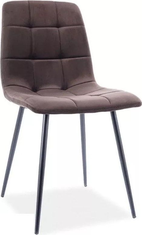 Mila spisestol - Brun fløyel - 999,- - Polstrede stoler - Trendrom.no