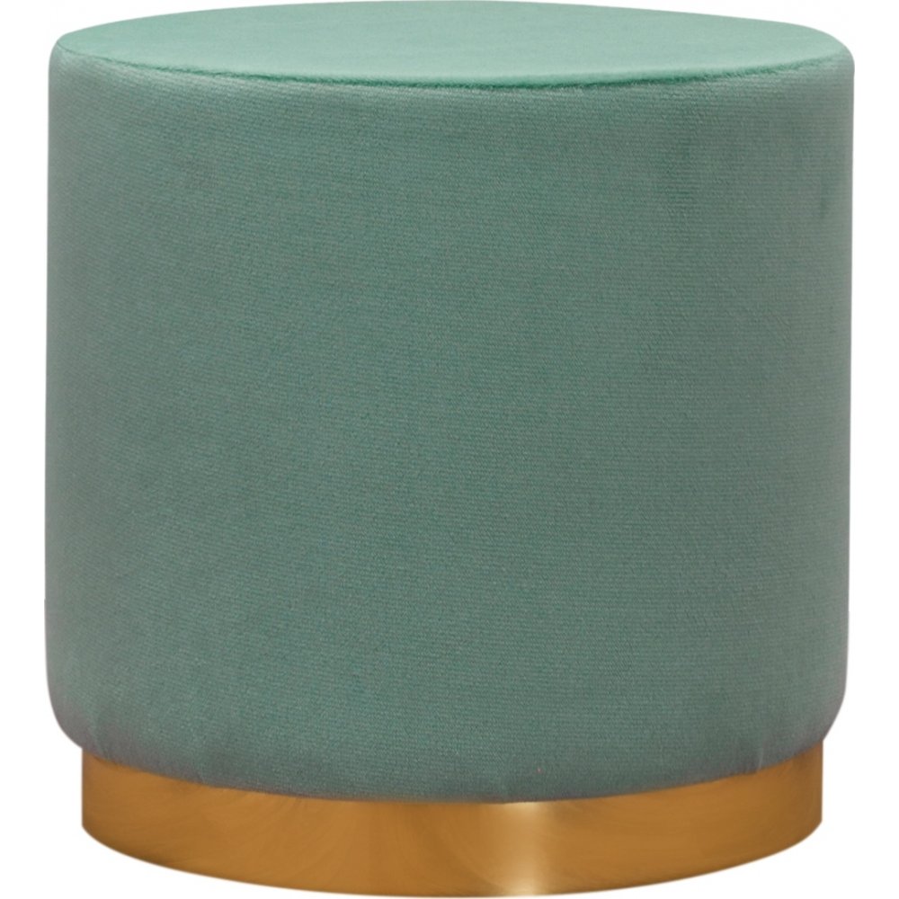 Barokk puff - Lysegrønn - 1595,- - Sittepuffer - Trendrom.no
