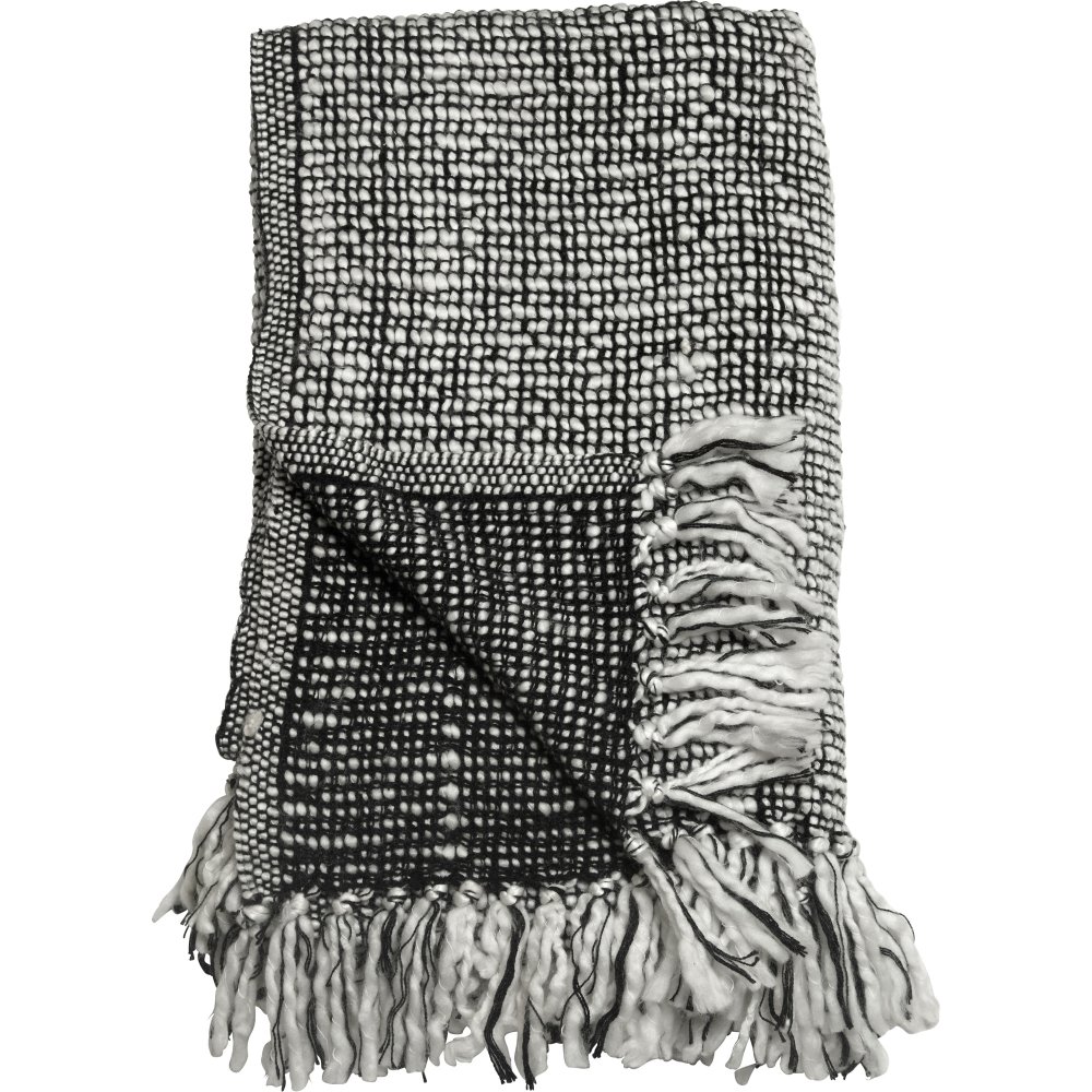 Milan pledd - Svart - 729,- - Pledd - Trendrom.no