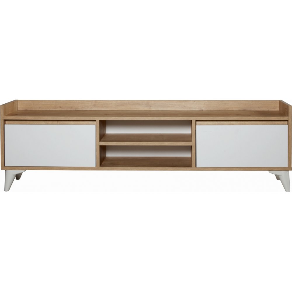 Tuvalle 44 media benk - Safir eik/valnøtt - 3895 NOK - TV-benker ...